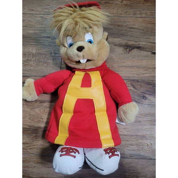 Toys | Vintage 1993 Alvin And The Chipmunks Hand Puppet Plush Doll 18 ...